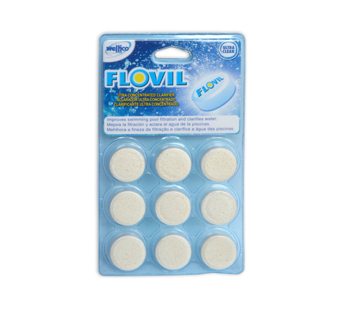 Floculante Flovil (9 pastillas) - El Món de la Piscina